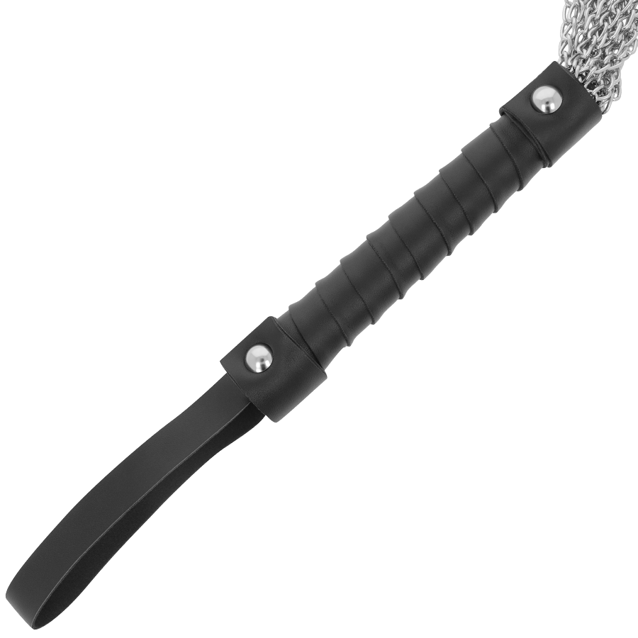 Луксозен флогър с метални нишки - Darkness Chain Flogger на ХИТ цена ...